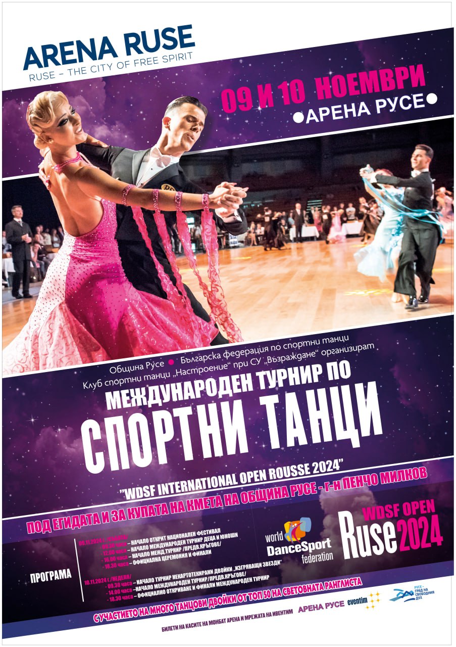 Competitors from 14 countries arrive for the International Dance Sport ...