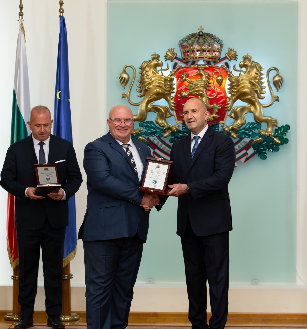 President Rumen Radev honored Ruse as "Municipality of the Year" for ...