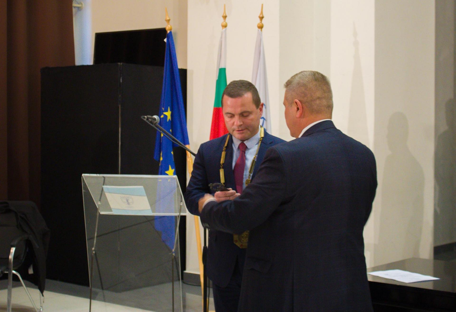 Mayor Pencho Milkov took office for his second term | Ruse Municipality