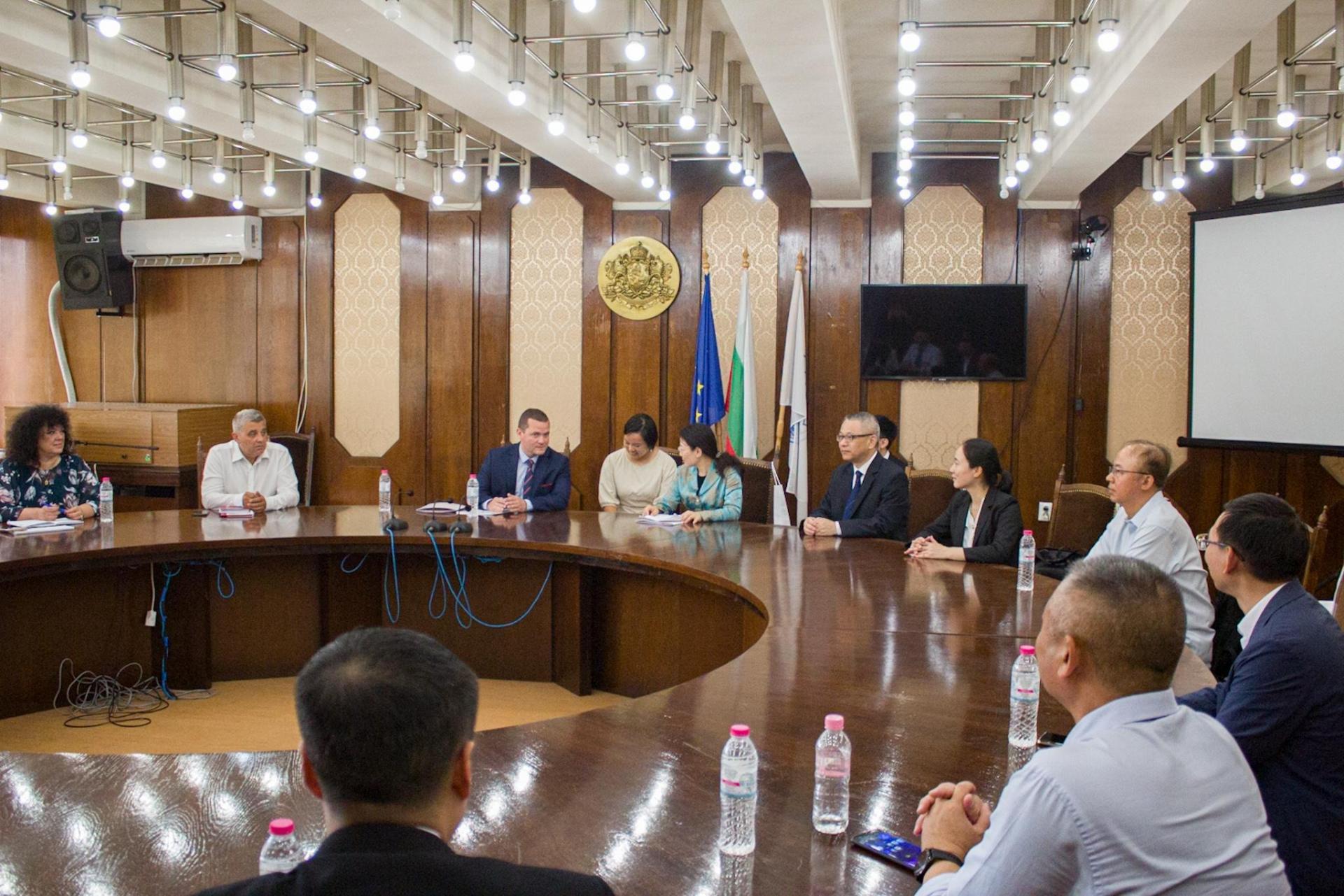 Delegation from the Chinese city of Yichun visited Ruse | Municipality ...